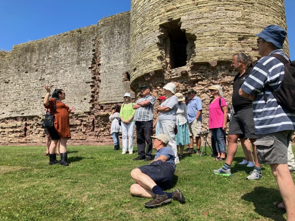 Visit to Rhuddlan Castle - Deganwy History Group